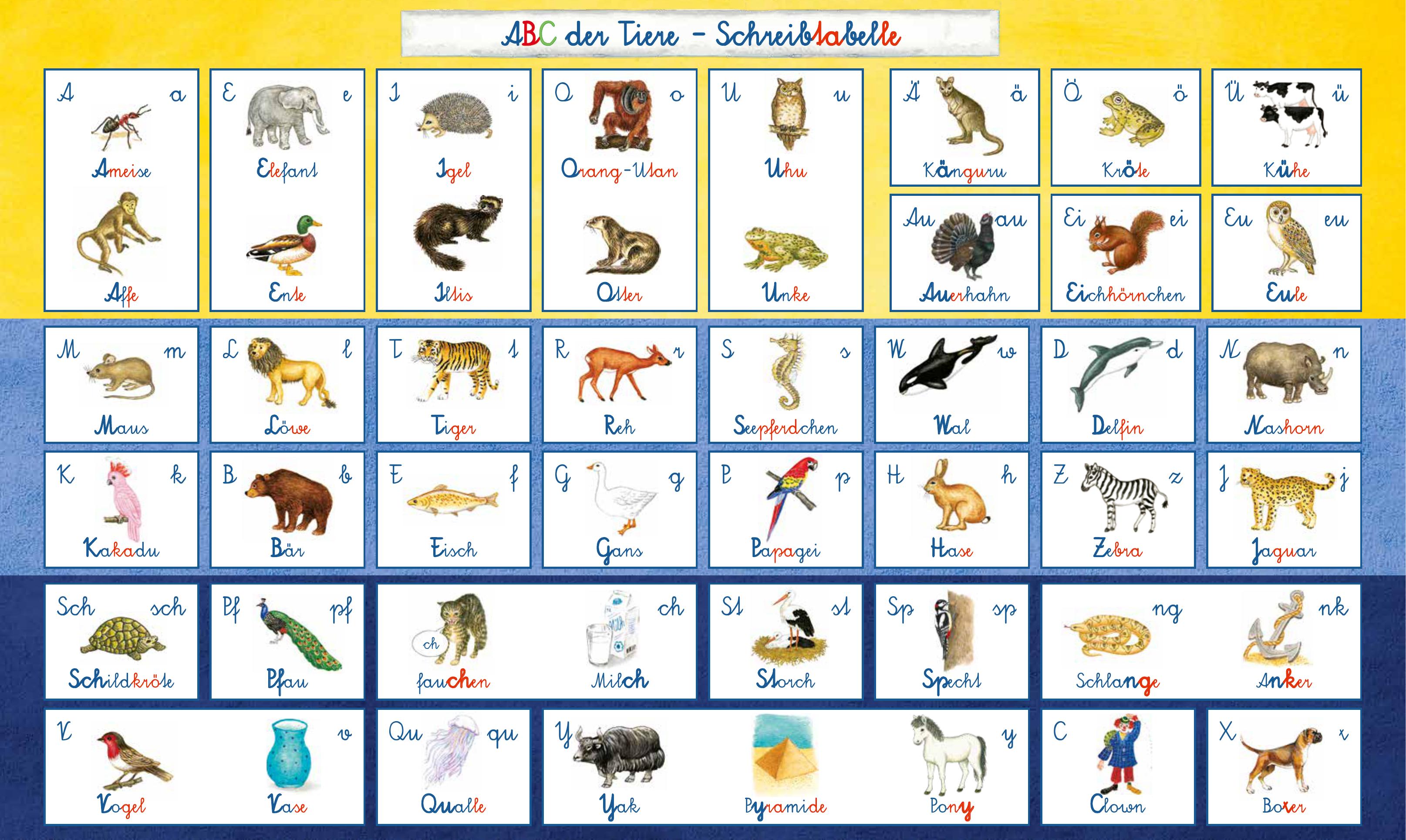 ABC der Tiere 1 – Schulbuch: Lesen in Silben – Silbenfibel Schulschrift ... ABC der Tiere 1 – Schulbuch: Lesen in Silben – Silbenfibel Schulschrift ...